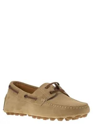 TOD'S Rubber Bubble Suede Boat