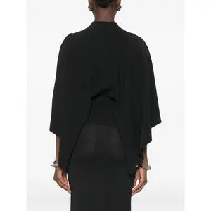 Rick Owens V-neck Blouse - Black