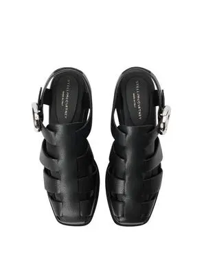 Stella McCartney Elyse Plateau Sandals - Black