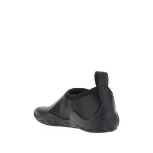 JIL SANDER Satin Flat Shoes - Black