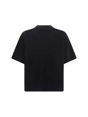 Dries Van Noten Monochrome Cotton T-shirt - Black
