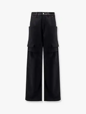 Rick Owens Stefan Cargo Virgin Wool Trousers - Multicolor