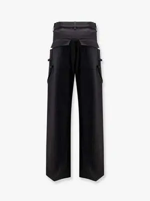 Rick Owens Stefan Cargo Virgin Wool Trousers