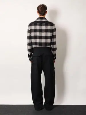 Rick Owens Stefan Cargo Virgin Wool Trousers - Multicolor