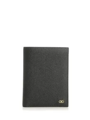 FERRAGAMO Translation Holder Gancini - Black