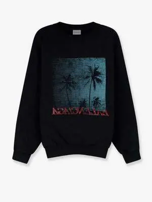 Balenciaga Cotton Sweatshirt - Black