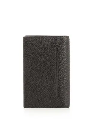 Celine Vertical Leather Card Holder