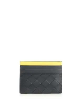 Bottega Veneta Braided Credit Card Holder