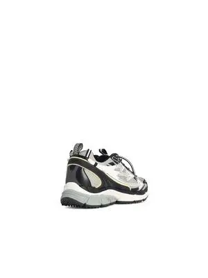 Off-White Be Right Back' Grey Mesh Sneakers - Gray
