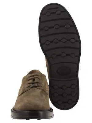 TOD'S Suede Lace-up