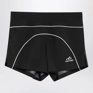Balenciaga Technical Fabric Shorts - Black