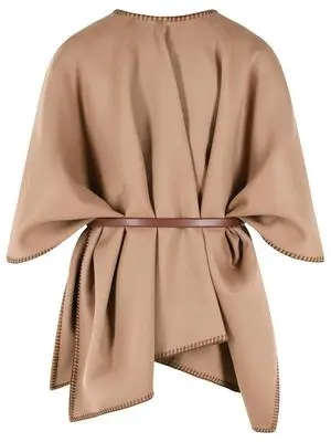 Max Mara Colomba' Virgin Wool Cape