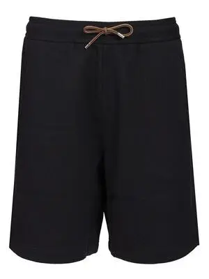 Fendi Cotton Shorts - Blue