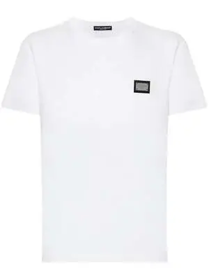 Dolce & Gabbana Dg Essentials Crew Neck T-shirt - White