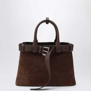 Prada Buckle Bag Medium Colour In Suede