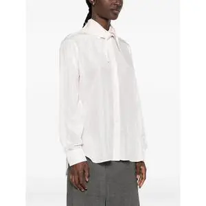 Prada Silk Poplin Shirt - Pink