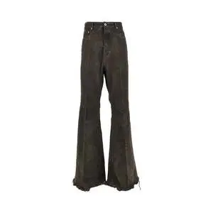 Rick Owens Bolan Bootcut' Denim Jeans - Brown