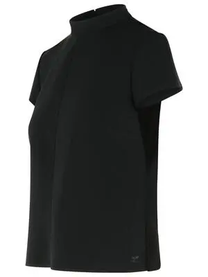 COURREGES Heritage Polyester Blend T-shirt - Black