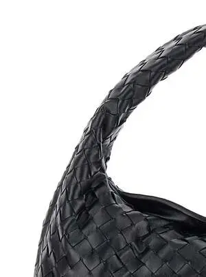 Bottega Veneta Hop Piccola Shoulder Bag - Black