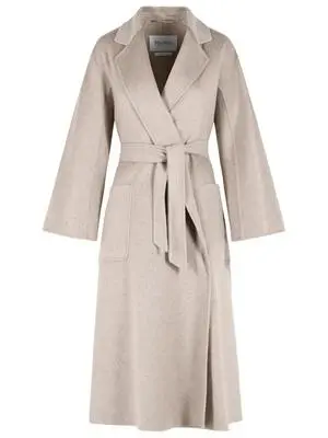 Max Mara Icon Ludmilla Cashmere Coat - Cream