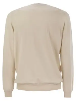 FAY Cotton Crew-neck Jumper