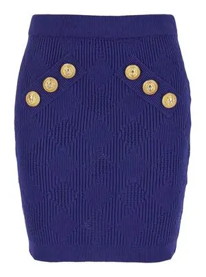 Balmain Balmain Mini Skirt Multicolor