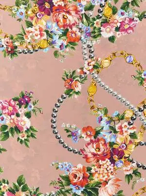 Dolce & Gabbana Mazzolini Di Fiori' Scarf - Blue