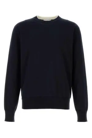 JIL SANDER Midnight Cotton Sweater - Blue