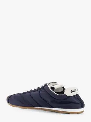 Miu Miu Nylon And Suede Sneakers
