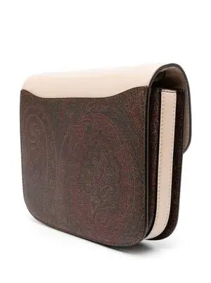 Etro Shoulder Bag With Paisley Print Panels
