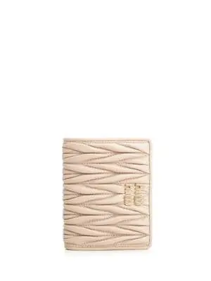 Miu Miu Matelasse Wallet - Multicolor