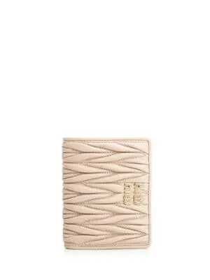Miu Miu Matelasse Wallet - Multicolor