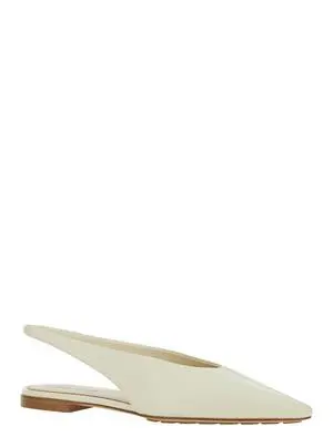 Bottega Veneta Sofia Leather Slingback Ballerinas - Multicolor