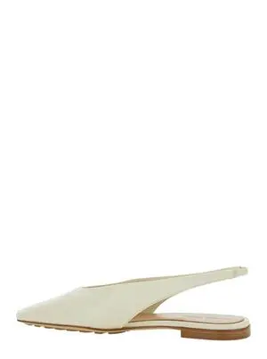 Bottega Veneta Sofia Leather Slingback Ballerinas - Multicolor
