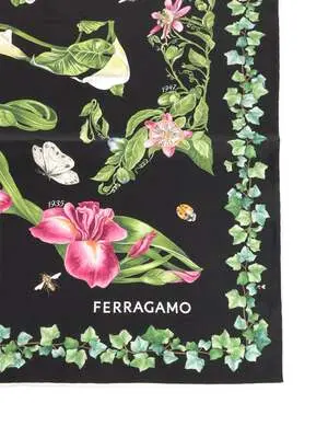 FERRAGAMO Scarf Eden Shoes - Multicolor
