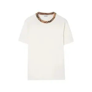 Burberry Neutrals T-shirts & Vests T-shirts - Cream