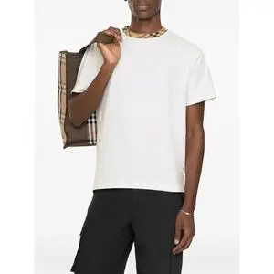 Burberry Neutrals T-shirts & Vests T-shirts - Cream