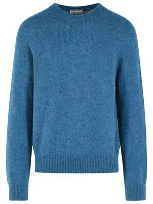 Dries Van Noten Melbourn Alpaca Blend Sweater - Blue