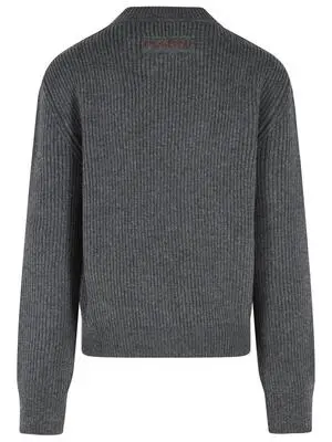 Marni Virgin Wool And Cashmere Sweater - Gray