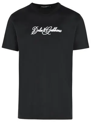 Dolce & Gabbana Cotton T-shirt - Black