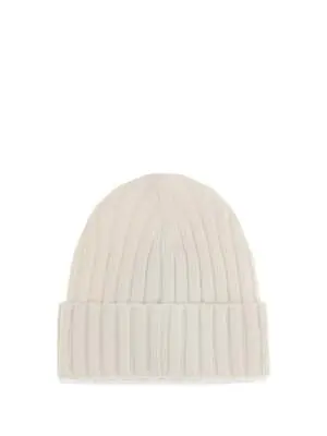 Moncler Wool Beanie With Logo