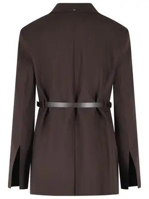 Sportmax Cinta Tailored Blazer - Brown