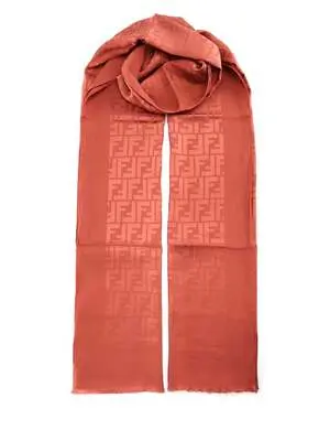 Fendi Ff Stole - Brown
