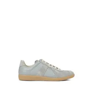 MAISON MARGIELA MAISON MARGIELA Leather Low-Top Sneakers Blue
