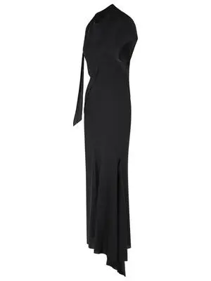 Attico Virgin Wool Midi Dress