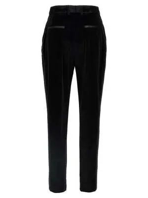 Dolce & Gabbana Velvet Tuxedo Trousers