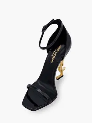 Saint Laurent Opyum Patent Leather Sandals