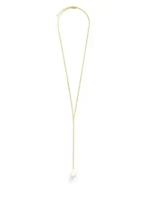 TOTEME Crystal Pendant Necklace - White