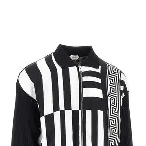 Versace Cardigan With Sylvester Print