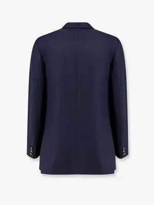 Dior Double-breasted Virgin Wool Blazer